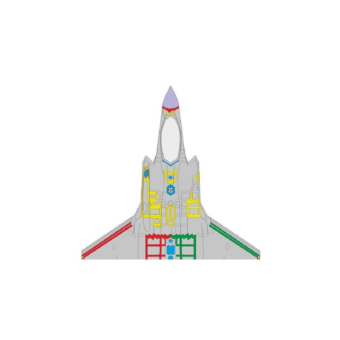 F-35A RAM coating early mask set