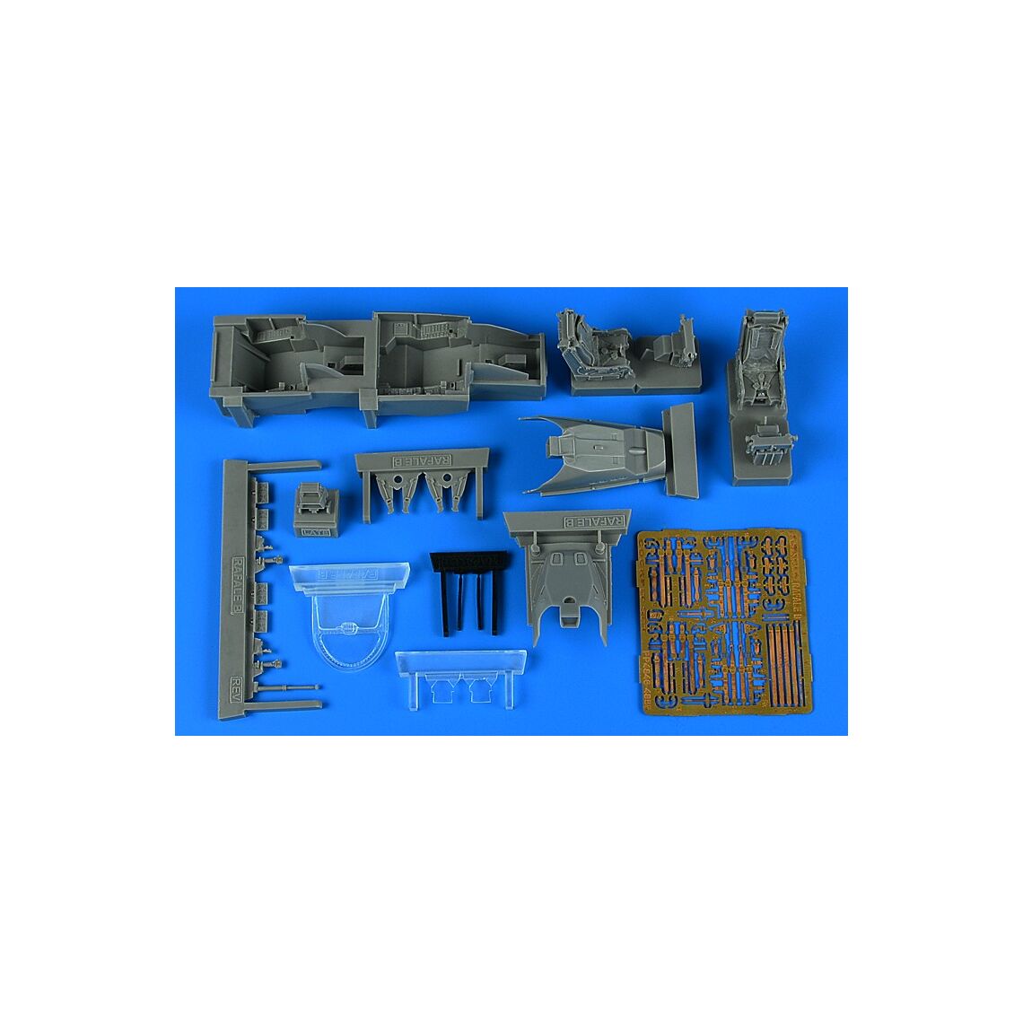 Rafale B - late cockpit set