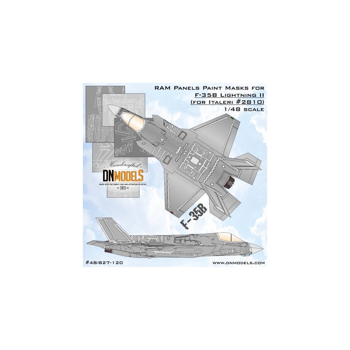 F-35B Lightning II RAM panels paint masks set