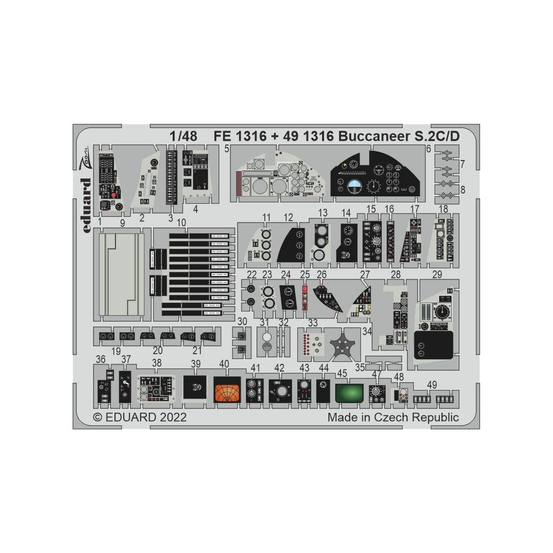 Buccaneer S.2C/D cockpit