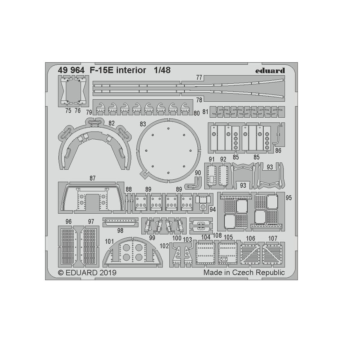 F-15E interior detail set