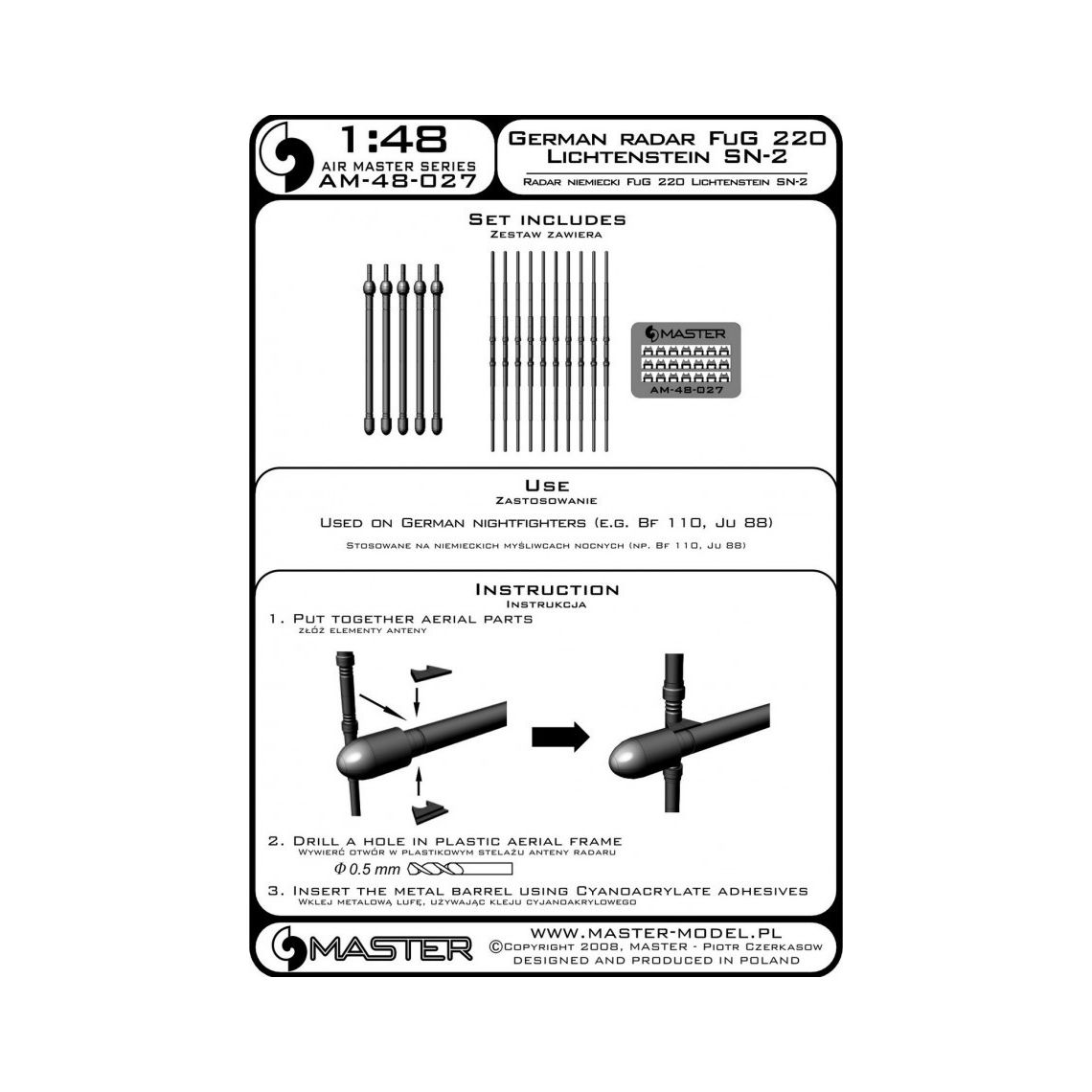 German radar FuG 220 Lichtenstein SN-2