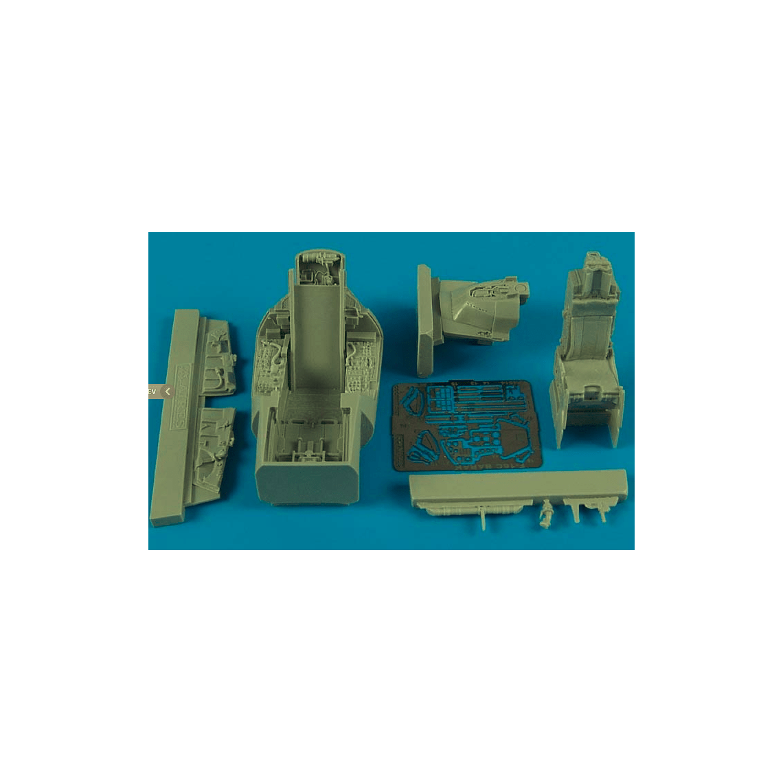 F-16C Barak Block 40 cockpit set