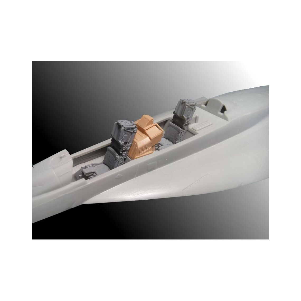 F-18F advanced crew station rear cockpit