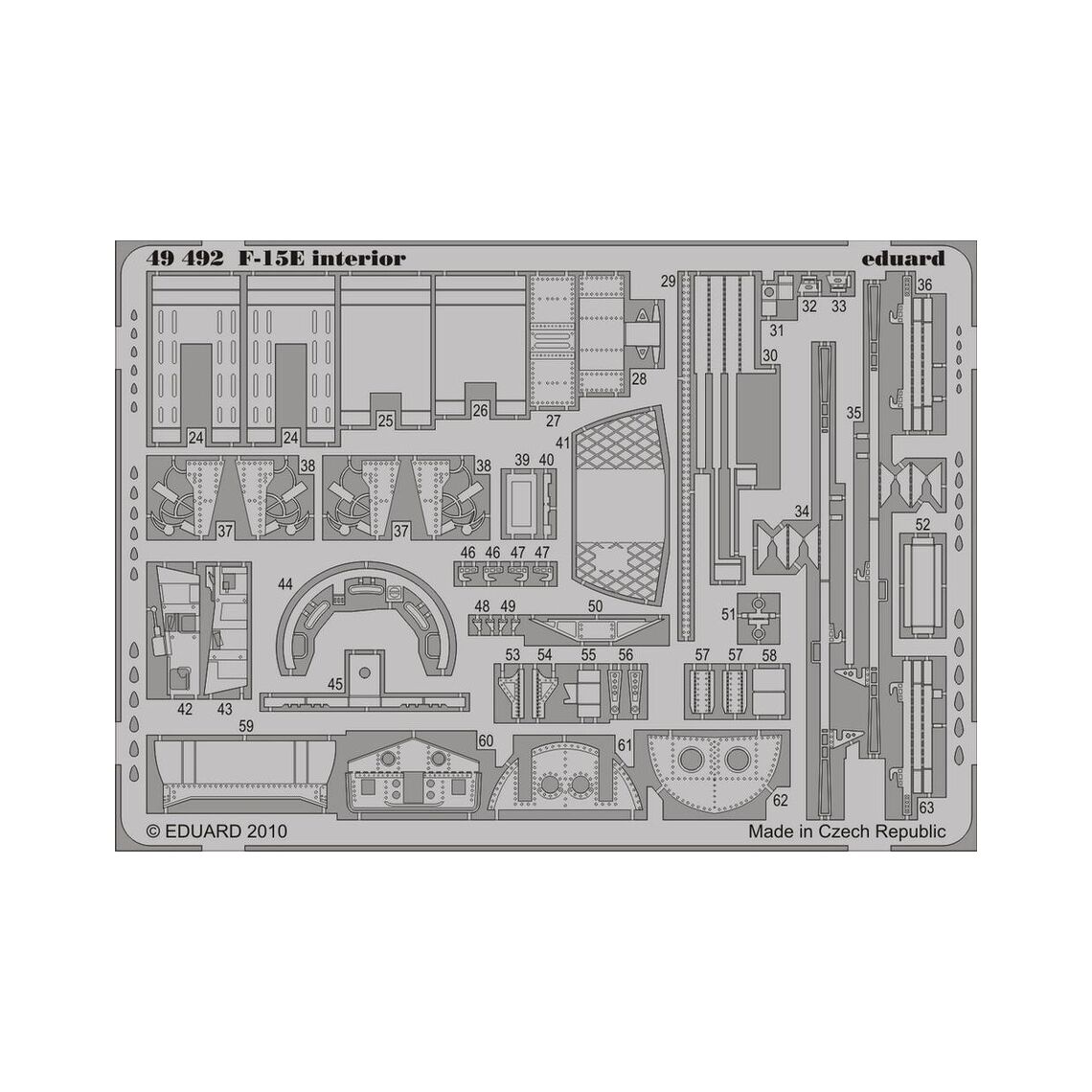 F-15E interior detail set