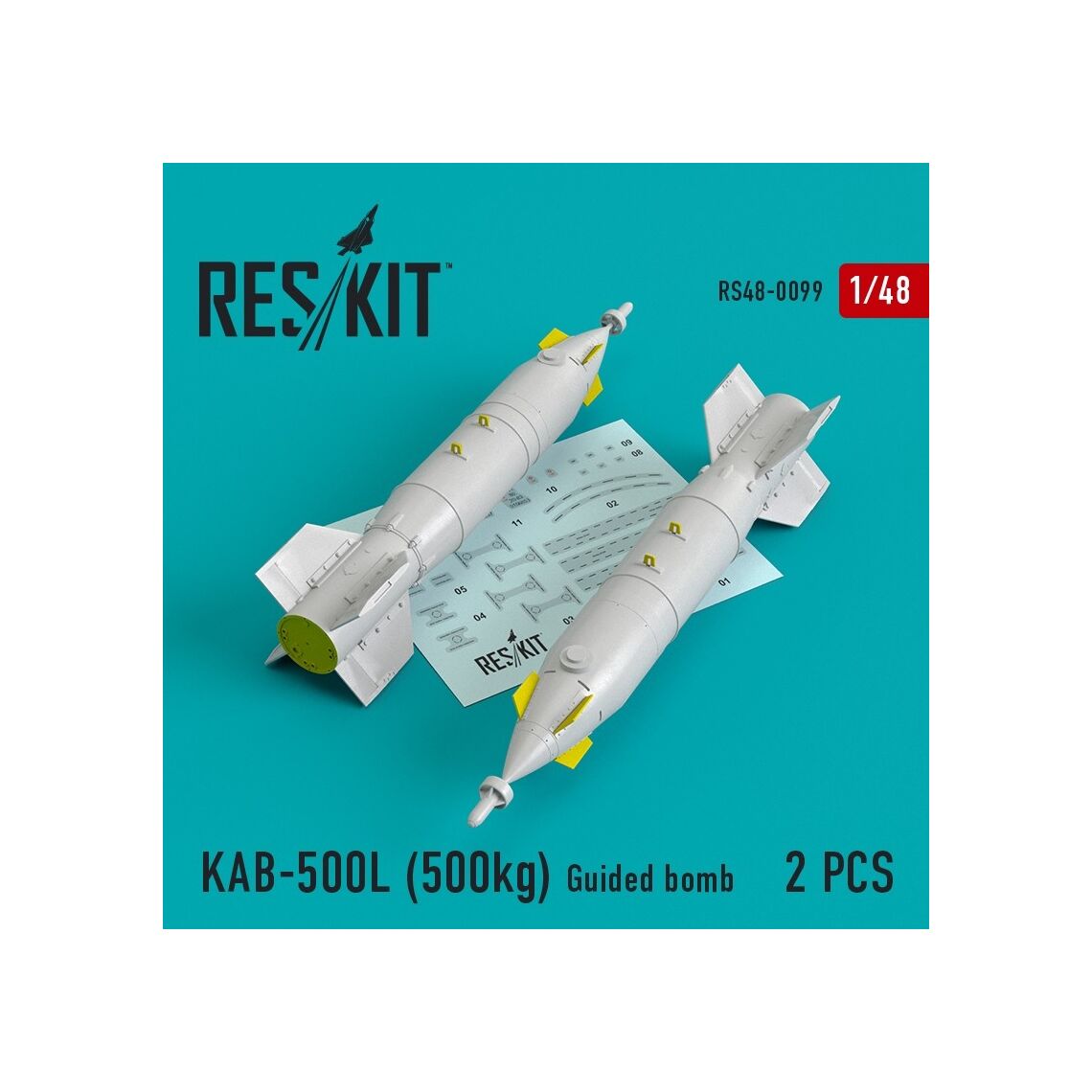 KAB-500L (500kg) guided bomb (2 pcs)