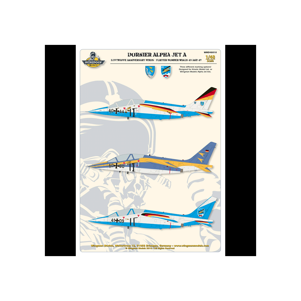 Luftwaffe Alpha Jet Anniversary Birds