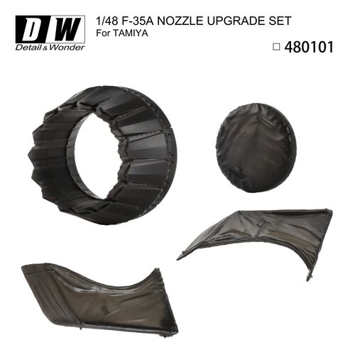 F-35A nozzles (FOD covers included)