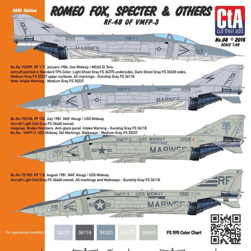 "Romeo Fox, Specter & Others" (RF-4B of VMFP-3)
