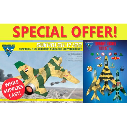 Su-17/22 Tumansky R-29-300 Rear Fuselage Conversion