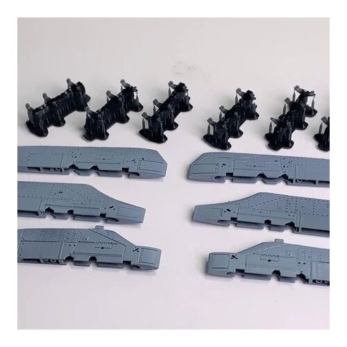 A-7E Corsair II weapons pylons w/ MAU-11 bomb racks