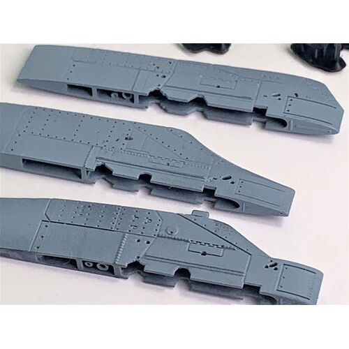 A-7E Corsair II weapons pylons w/ MAU-11 bomb racks