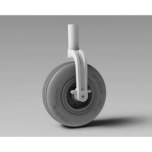 F-16E/F HWG Gen 3 (Block 60) Wheel & Tire Set w/NLG Strut