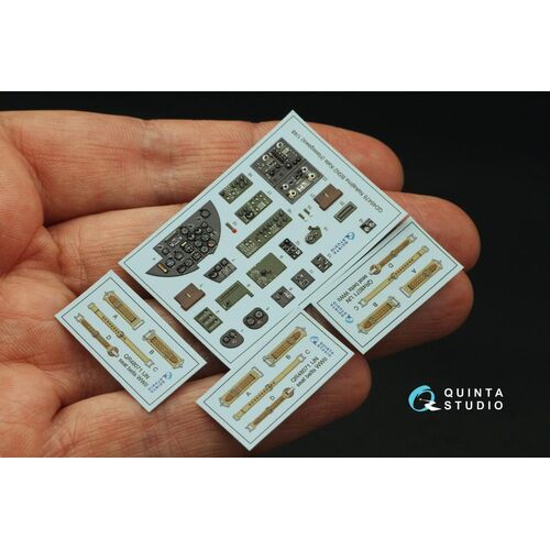 Nakajima B5N2 Kate 3D-Printed & coloured Interior on decal paper