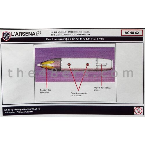 MATRA LR-F2 rocket pod