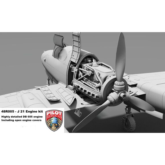 SAAB J21 Super detail engine set