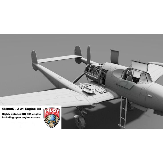 SAAB J21 Super detail engine set