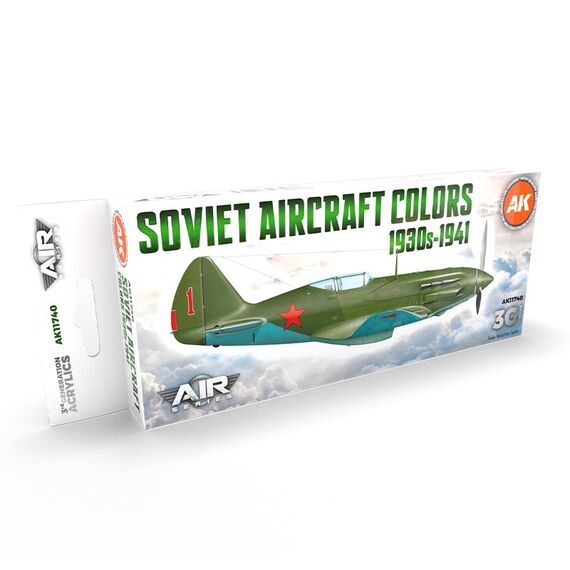 Soviet AircRAFt Colors 1930s-1941 AK Interactive AK11740