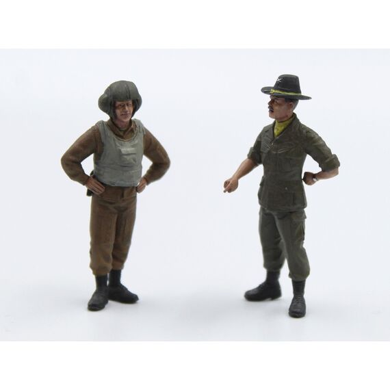 AH-1G + Bronco OV-10A US pilots & ground personnel ICM 48303 1:48