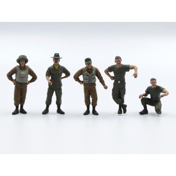 AH-1G + Bronco OV-10A US pilots & ground personnel ICM 48303 1:48