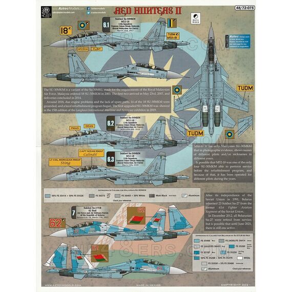 Su-27 International variants II