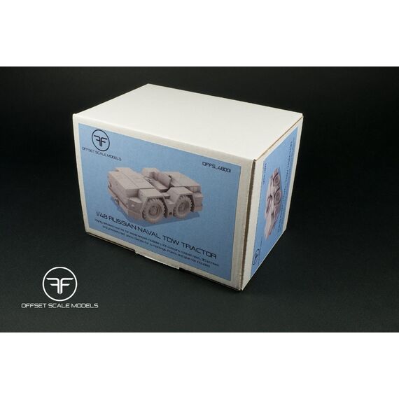 Russian Naval tow tractor Offset Scale Models 48001 1:48