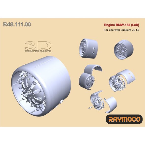 Engine BMW-132 (left)