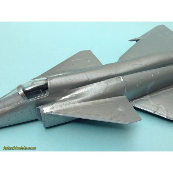 Saab 37 Viggen Splinter camo mask & decal