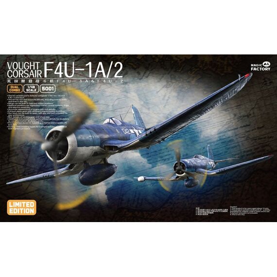 Invincible Corsair over Pacific F4U Magic Factory 5001 1:48