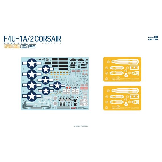 Invincible Corsair over Pacific F4U Magic Factory 5001 1:48