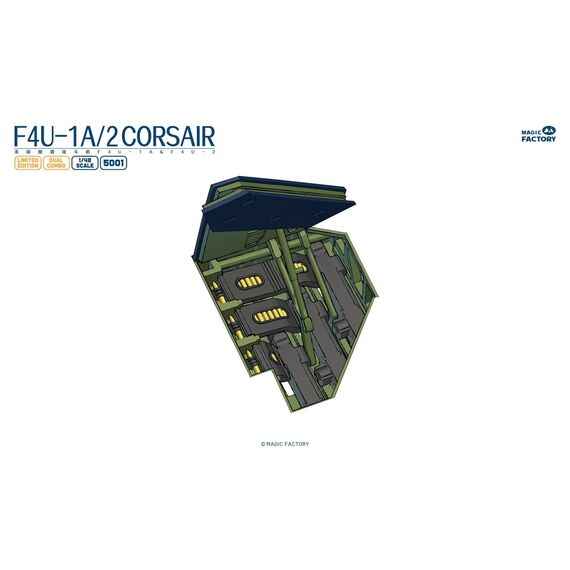 Invincible Corsair over Pacific F4U Magic Factory 5001 1:48