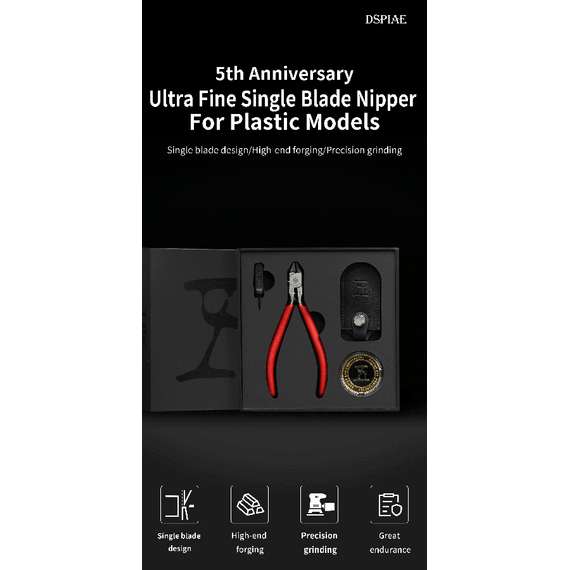 Ultra fine single blade nipper DSPIAE ST-A 3.0