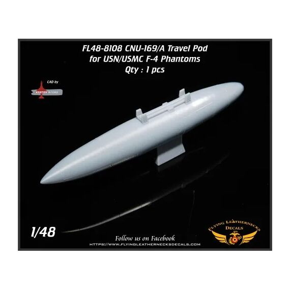F-4 Phantom USN/USMC CNU-169/A travel pod