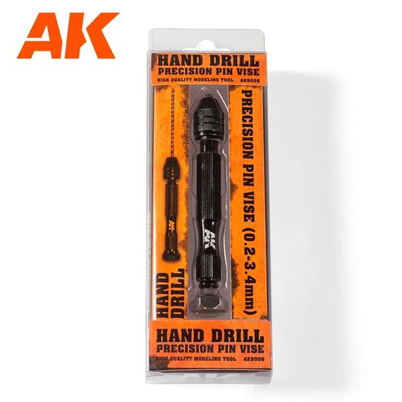 Hand drill precision pin vise (0.2mm 3.4mm) AK Interactive AK9006