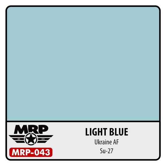 Light Blue Ukraine AF Su-27 MR. Paint MRP-043