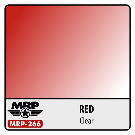 Red (Clear) MR. Paint MRP-266