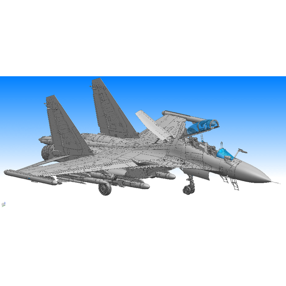 Su-30SM Flanker-H Minibase 8003 1:48