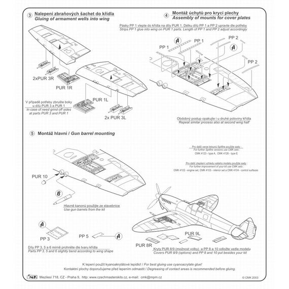 Spitfire armament set type C