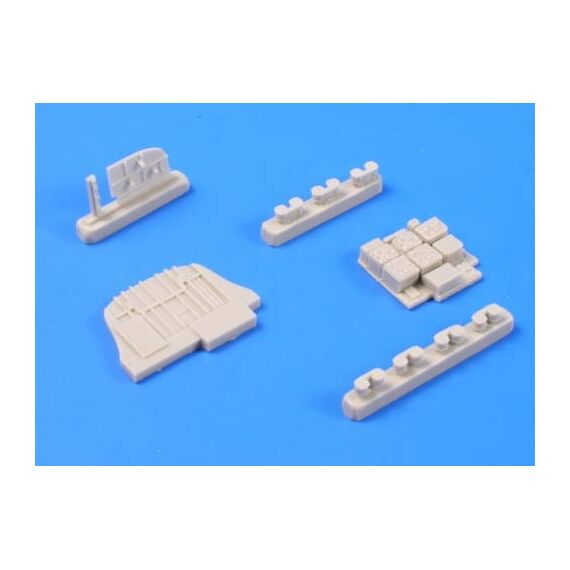 Ju-88A Bulkhead with radio sets for MG 15 position