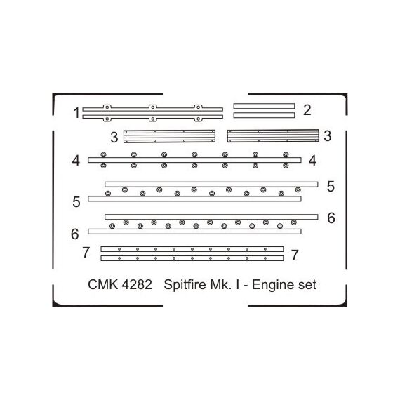 Spitfire Mk.I – Engine set
