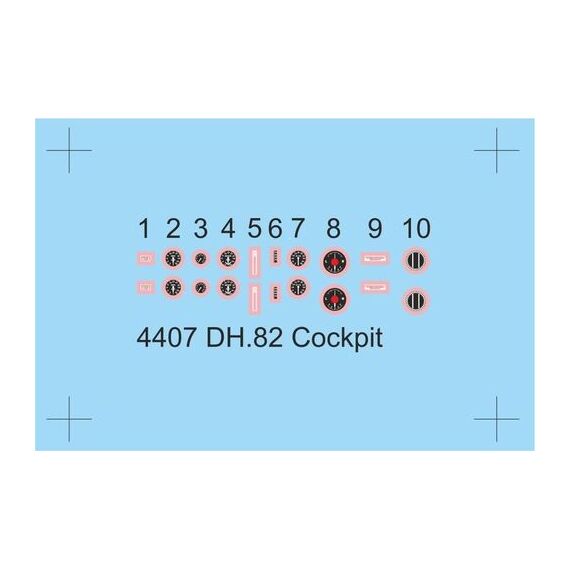 DH.82 Tiger Moth Cockpit correction set