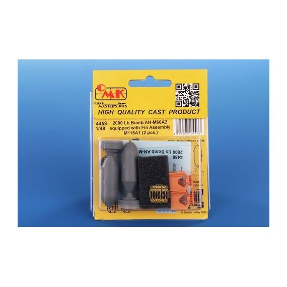 2000 Lb Bomb AN-M66A2 equipped with fin assembly M116A1 (2 pcs.)