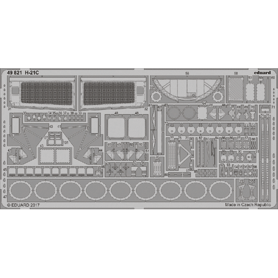 H-21C cockpit detail
