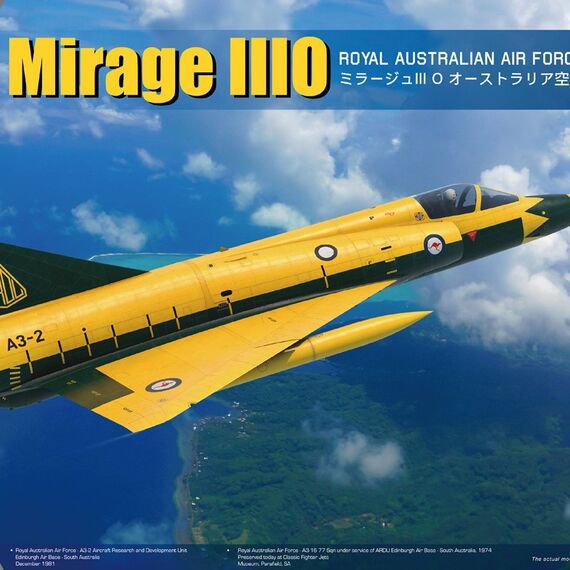 Mirage IIIO Royal Australian AF ARDU Kinetic K48145 1:48
