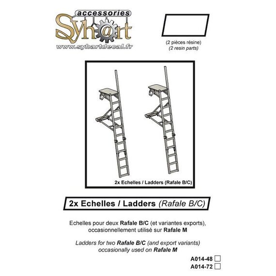 Rafale B/C ladders x2 (and variants)