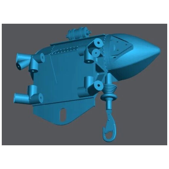 Sea King Uplift kit Rescue hoist, MRH spinners & Sea Spray radar