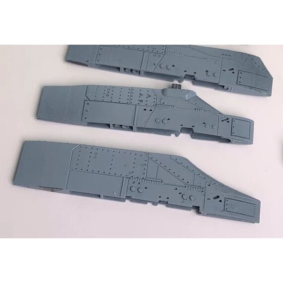 A-7D Corsair II weapons pylons w/ MAU-12 bomb racks