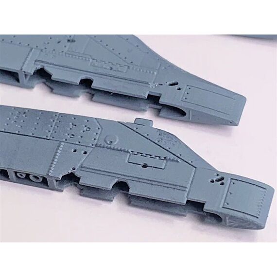 A-7E Corsair II weapons pylons w/ MAU-11 bomb racks