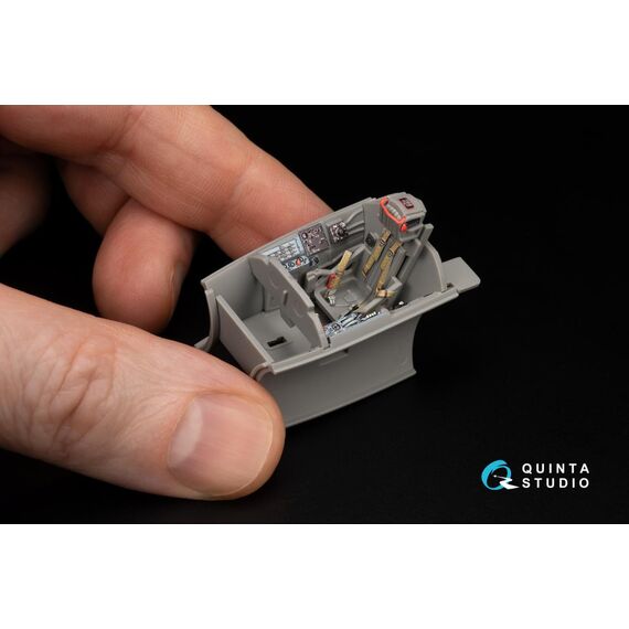 MiG-17F 3D-Printed & coloured Interior on decal paper