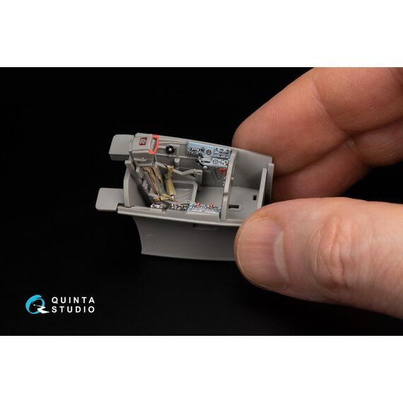 MiG-17F 3D-Printed & coloured Interior on decal paper